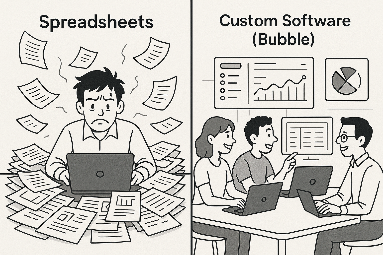 Custom Software Application Development: Optimized Solution - Blanmo